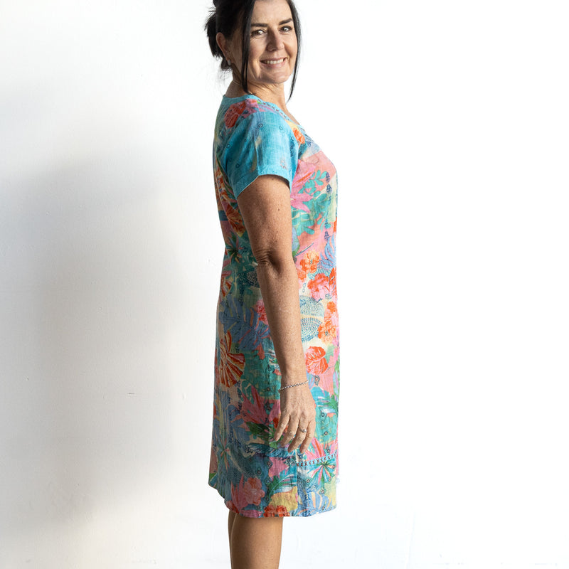 Orientique Shift Dress - Malvinas - 30180 – KOBOMO