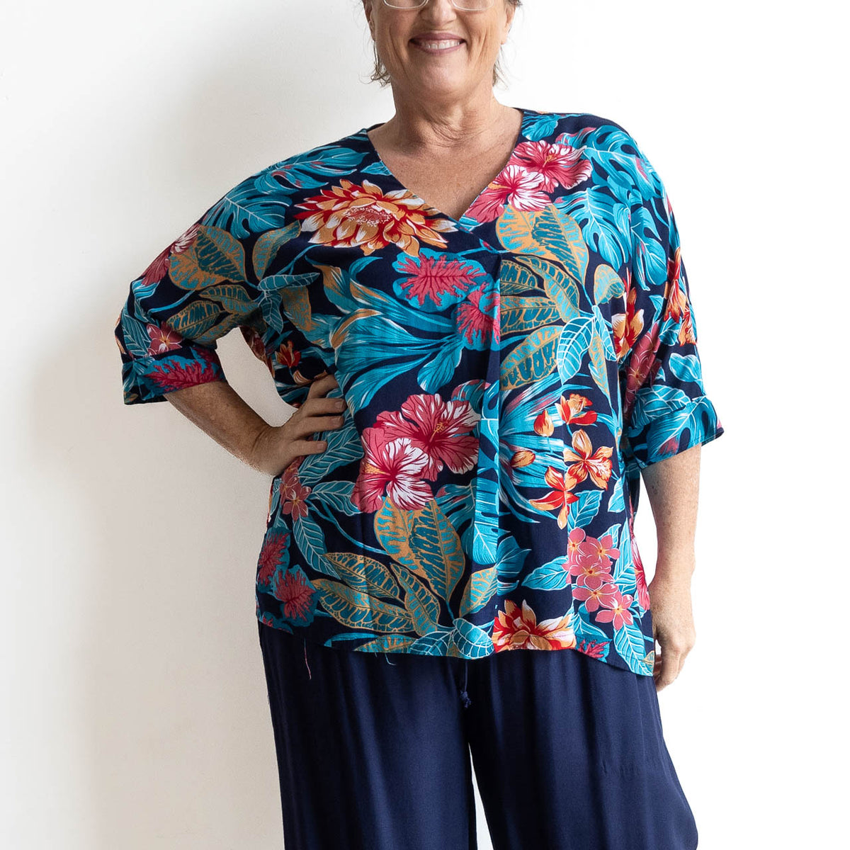 Zen Kaftan Blouse - Paradise – KOBOMO